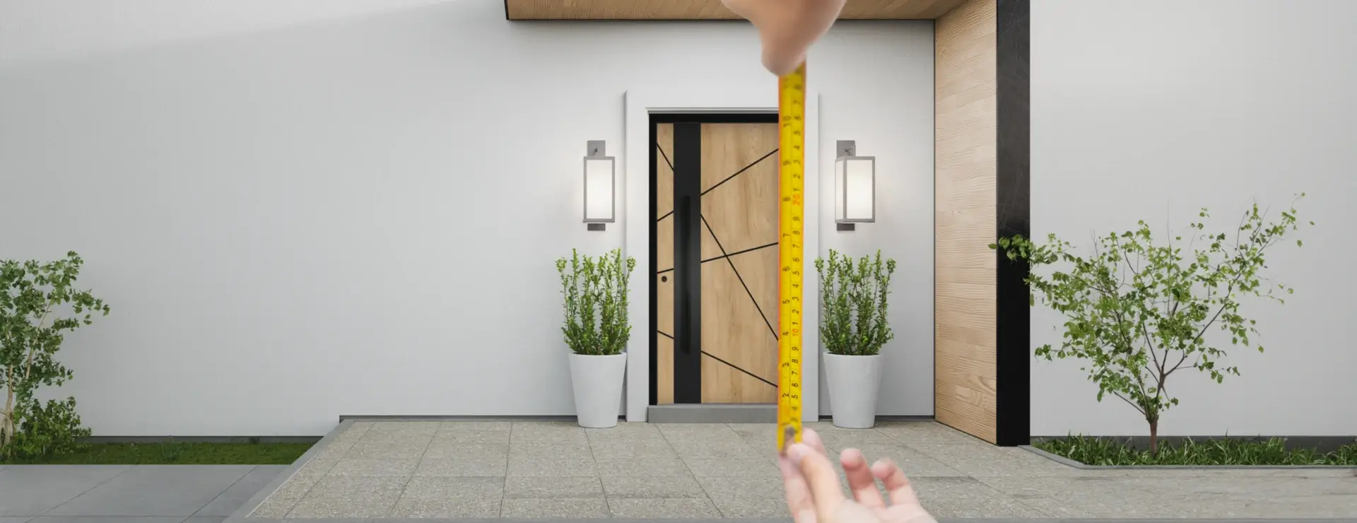 The most important tips how to measure doors - Aluprof