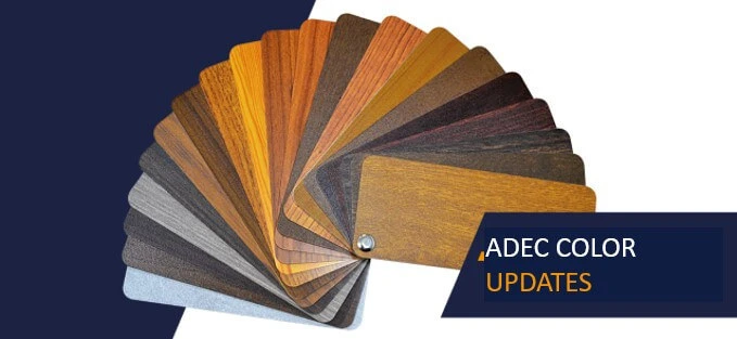 The colors of autumn come to ALUPROF’s new range of ADEC (Decoral ...